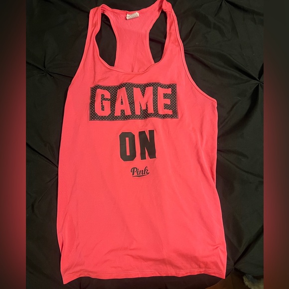 PINK Victoria's Secret | Tops | Game On Hot Pink Victoria Secret Pink ...